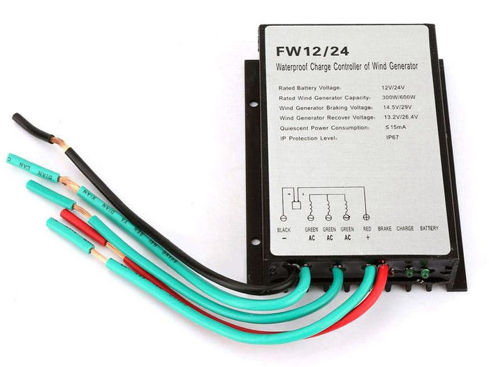 regulátor nabíjení pro větrnou elektrárnu FW-12-24